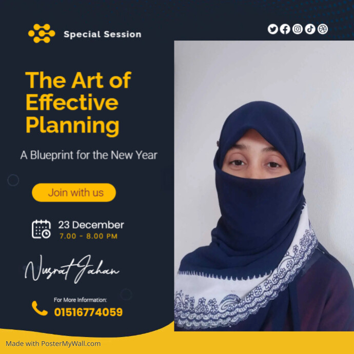 Online Business Webinar Poster Template | PosterMyWall