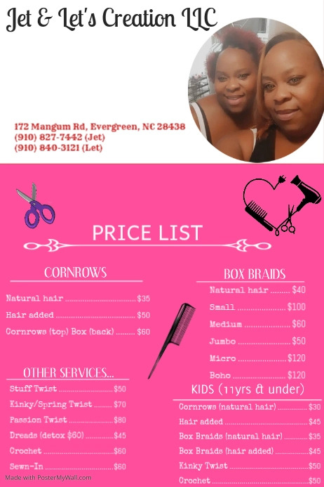Price List | PosterMyWall