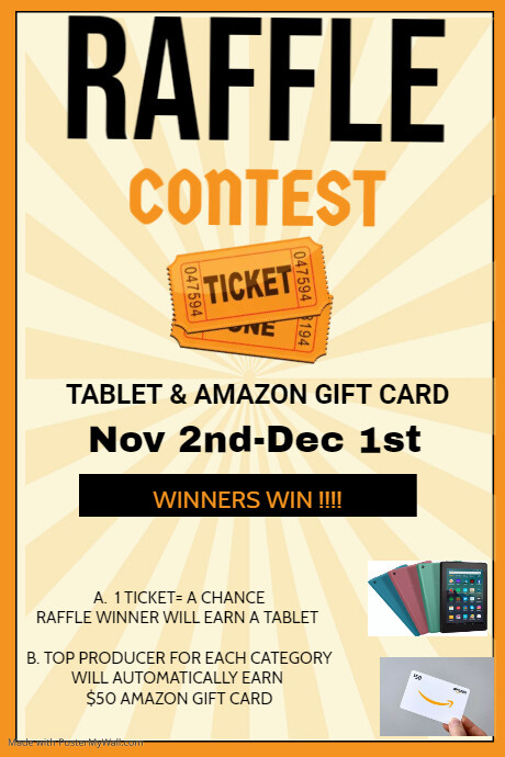 raffle contest | PosterMyWall