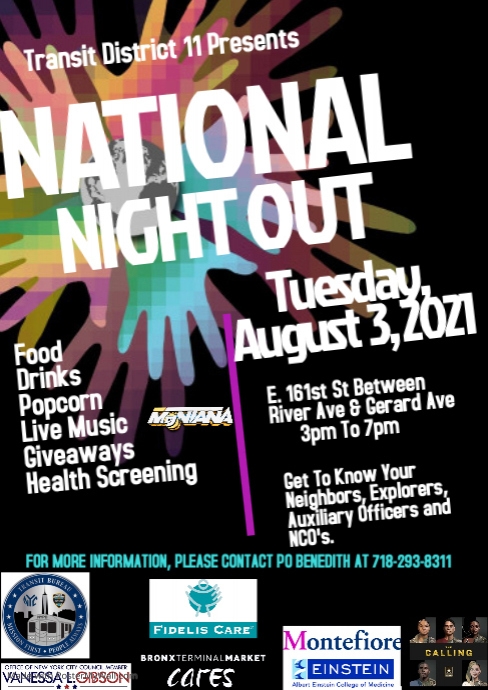 Copy of National Night Out Flyer Template | PosterMyWall