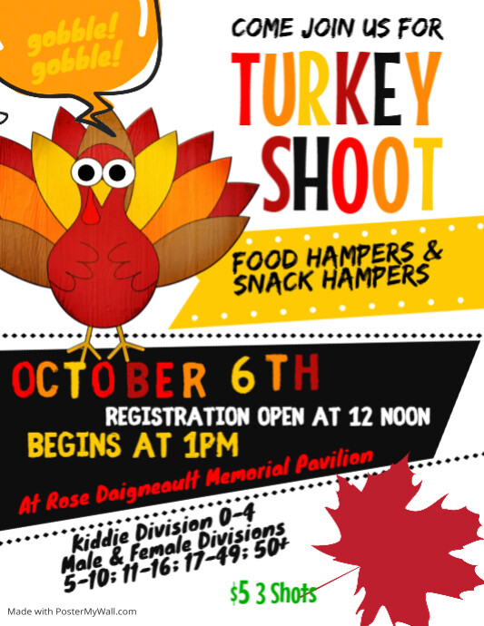 Turkey Trot Flyer | PosterMyWall