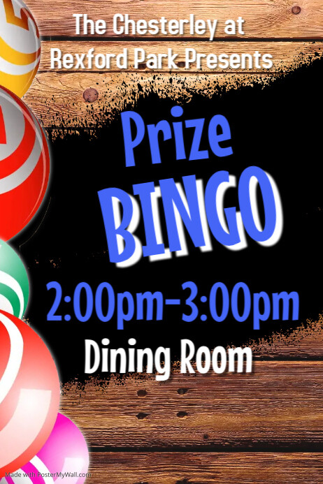 Bingo Poster | PosterMyWall