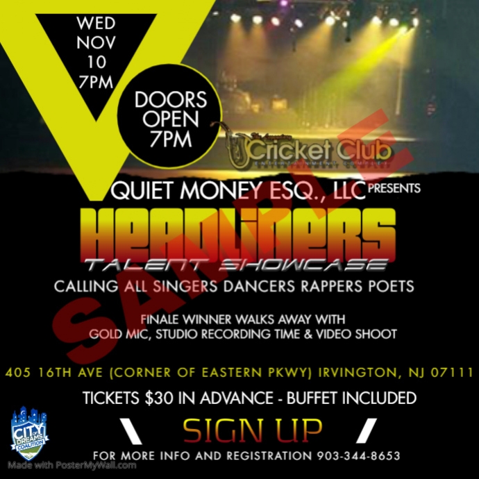 Copy of Copy of Neon Artist Showcase Event Poster | PosterMyWall