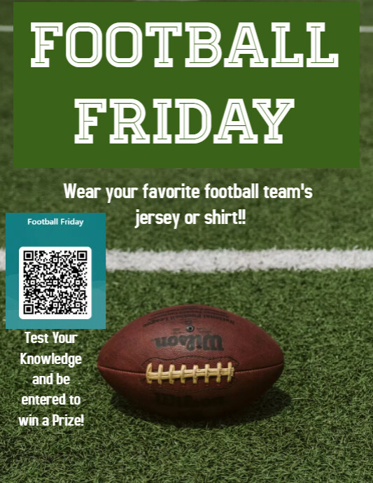 Football Friday | PosterMyWall