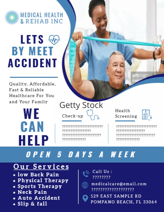 Professional Healthcare Advertisement Flyer | PosterMyWall