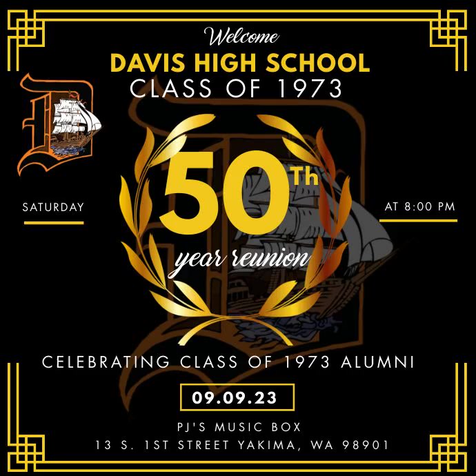 class reunion party invitation | PosterMyWall