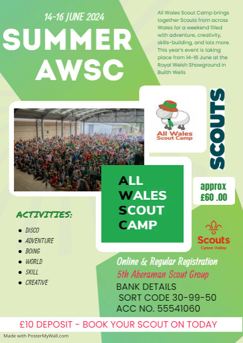 AWSC 24 | PosterMyWall