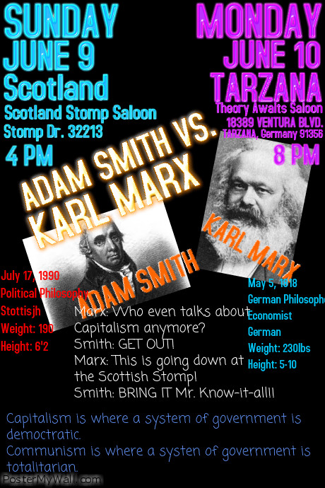 Smith VS Marx | PosterMyWall
