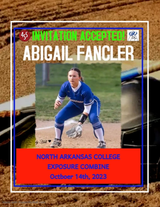 Copy of Softball Locker sign | PosterMyWall