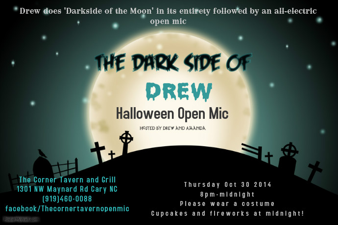 halloween open mic | PosterMyWall