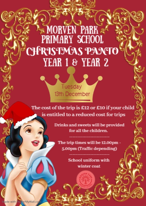 Snow White Birthday Invitation | PosterMyWall