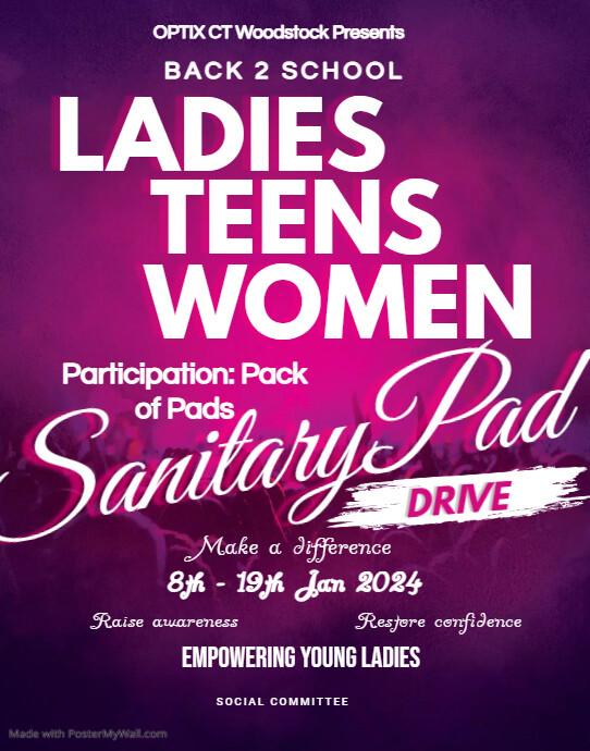 Sanitary Drive 2024 | PosterMyWall