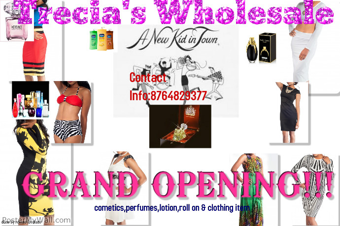 trecia's wholesale | PosterMyWall