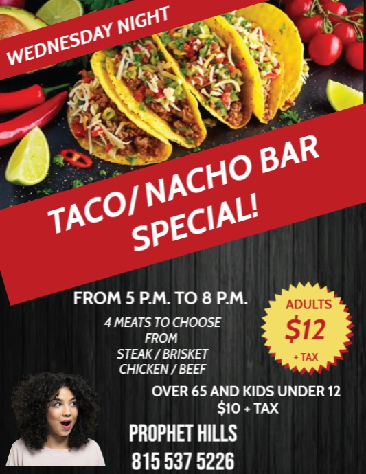 TACO NIGHT | PosterMyWall