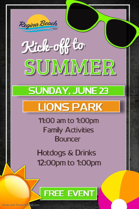 Copy of Kick-off to Summer | PosterMyWall