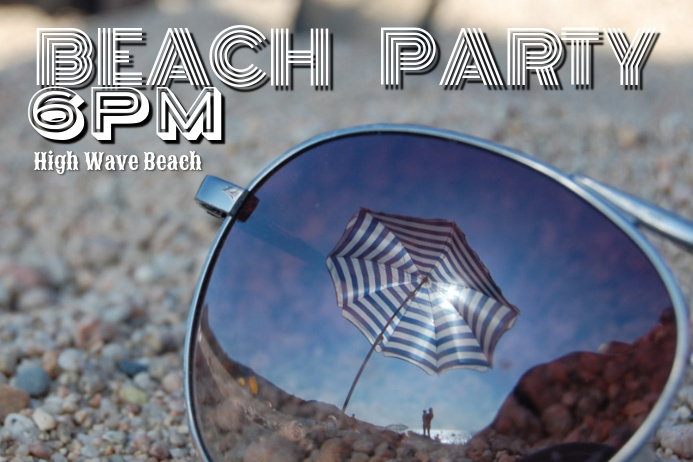Copy of Beach Party | PosterMyWall