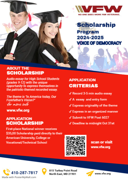 Scholarship Program Flyer | PosterMyWall