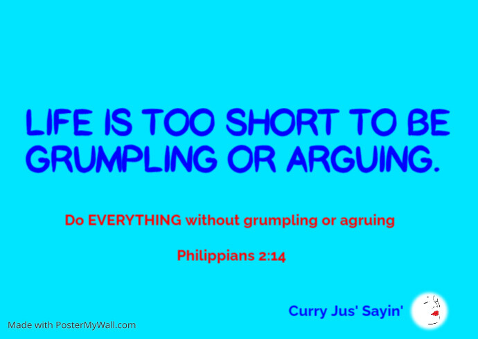 FIGHT AND ARGUE QUOTE TEMPLATE | PosterMyWall