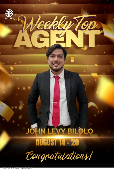 Weekly Top Agent (2) | PosterMyWall