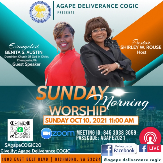 Sunday Morning service flyer | PosterMyWall