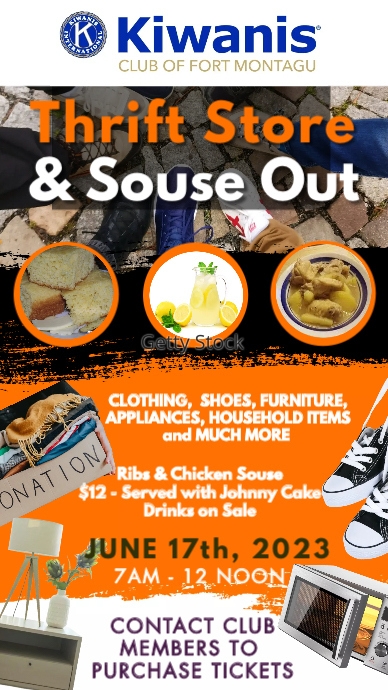 Copy of KCFM Thrift Store & Souse Out | PosterMyWall