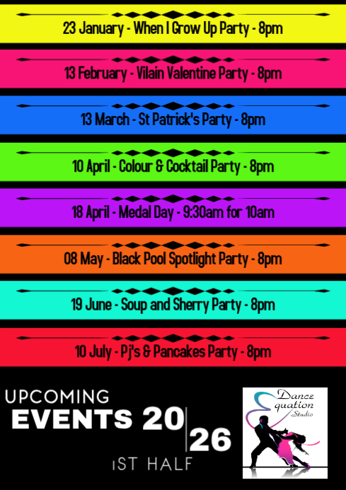 Upcoming events Calendar 2022 | PosterMyWall