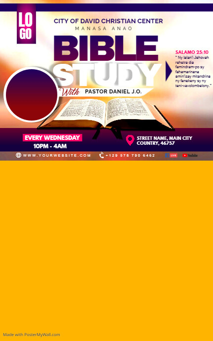 bible study | PosterMyWall