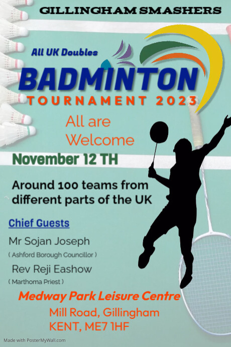 Badminton Poster | PosterMyWall