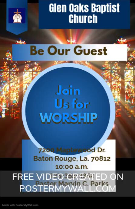 Church Worship Sunday Service Template | PosterMyWall