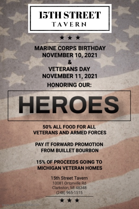 Copy of Memorial Day Parade Flyer design Template | PosterMyWall