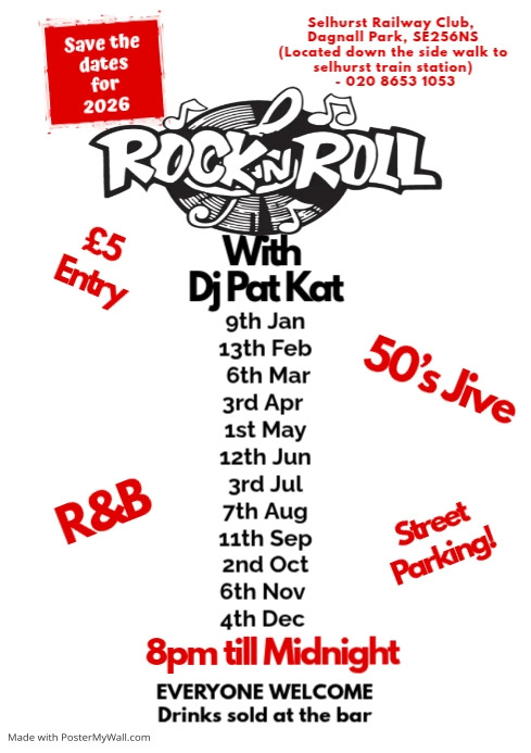 Rock N Roll Poster (1) | PosterMyWall