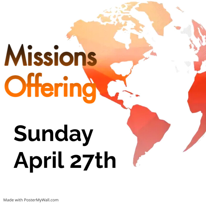 Global Missions | PosterMyWall