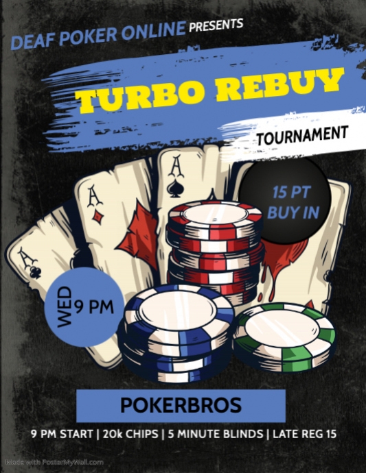 Copy of Copy of Copy of Copy of Copy of Poker Flyer Template | PosterMyWall