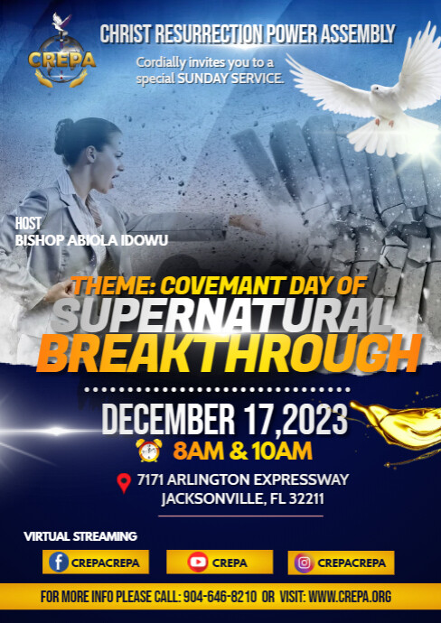 Supernatural Breakthrough | PosterMyWall