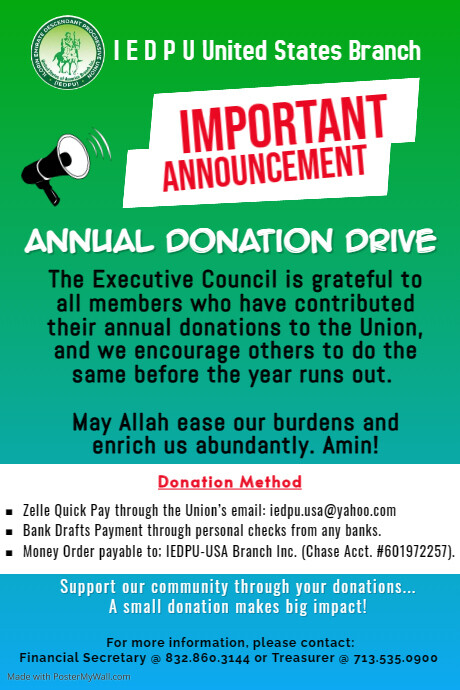 Important announcement flyer template | PosterMyWall