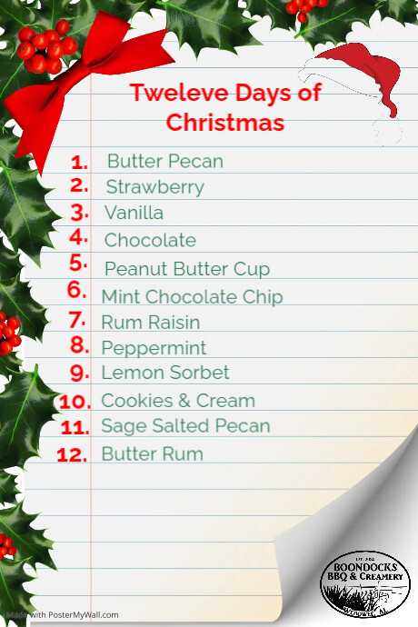 2023 CHRISTMAS LIST TEMPLATE | PosterMyWall