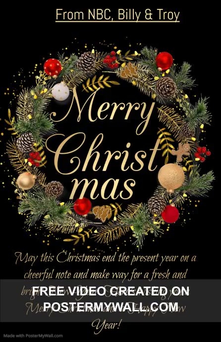 Copy of MERRY CHRISTMAS | PosterMyWall