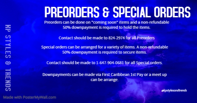 Copy of Copy of KP Styles & Trends flyer | PosterMyWall