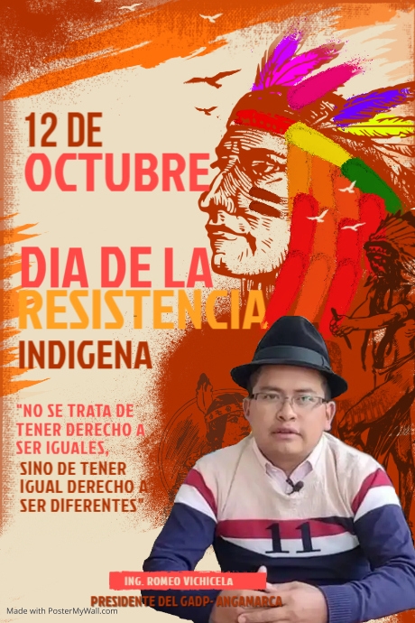 Copia de Indigenous Cultural Art Fest Poster Template | PosterMyWall