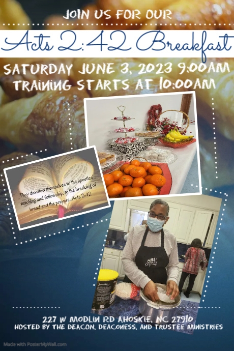 Copy of Copy of Fellowship Breakfast (1) | PosterMyWall