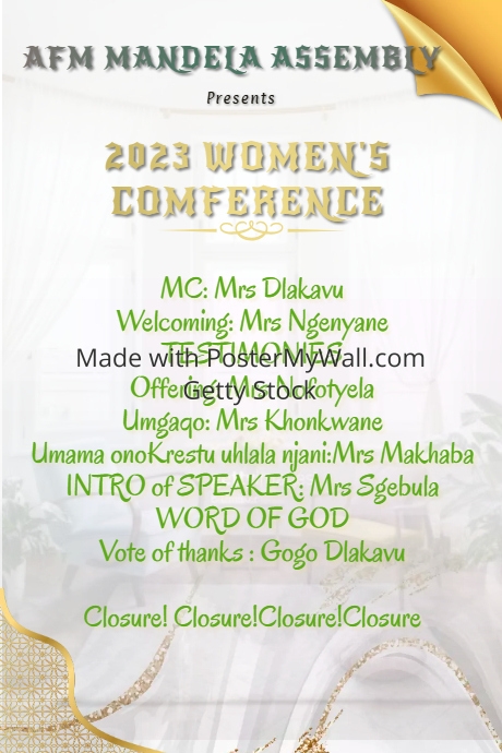 program-order of the day | PosterMyWall