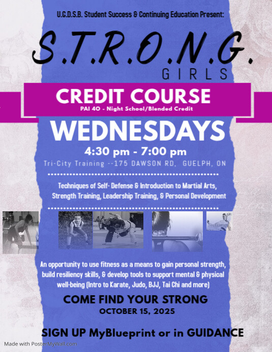 Copy of Strong Girls Program 2022 | PosterMyWall