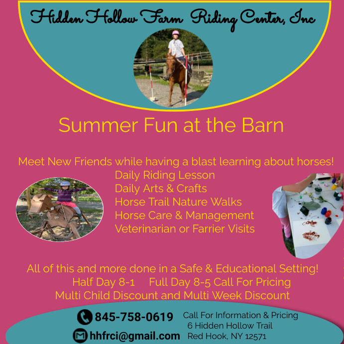 horseback riding lessons camp flyers | PosterMyWall
