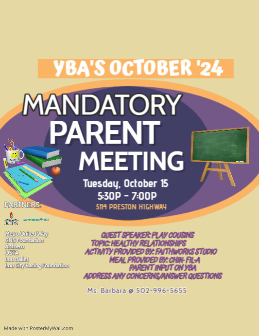 Parent Meeting Instagram Post | PosterMyWall