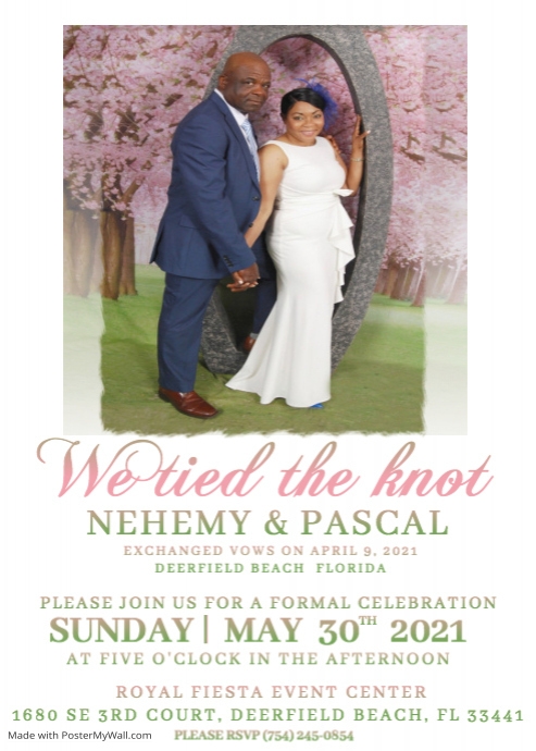 Wedding Invitation Template | PosterMyWall