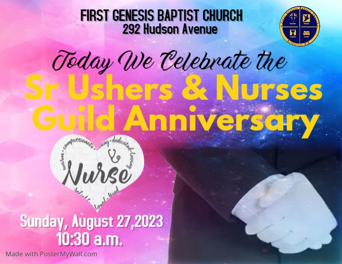 USHER RECRUITMENT FLYER | PosterMyWall