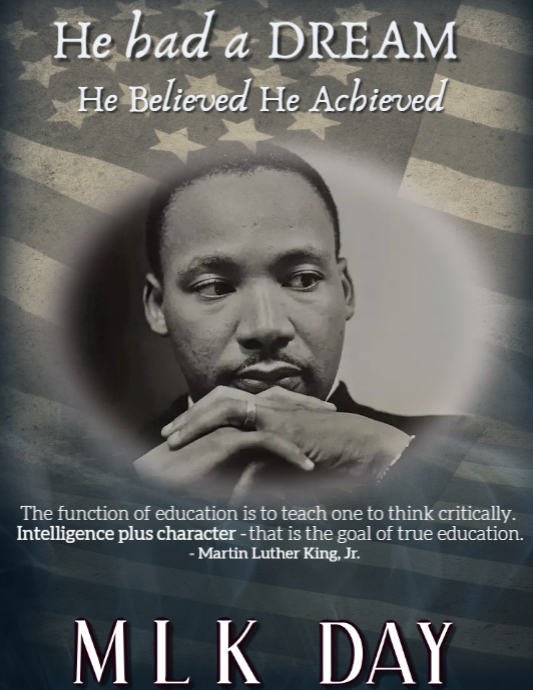 Copy of MLK Jr Poster | PosterMyWall
