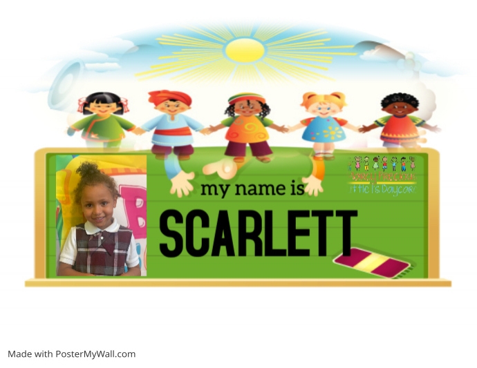 Copy of Name tag | PosterMyWall