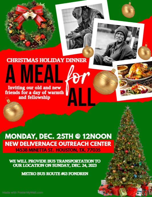 Feed The Homeless Flyer | PosterMyWall