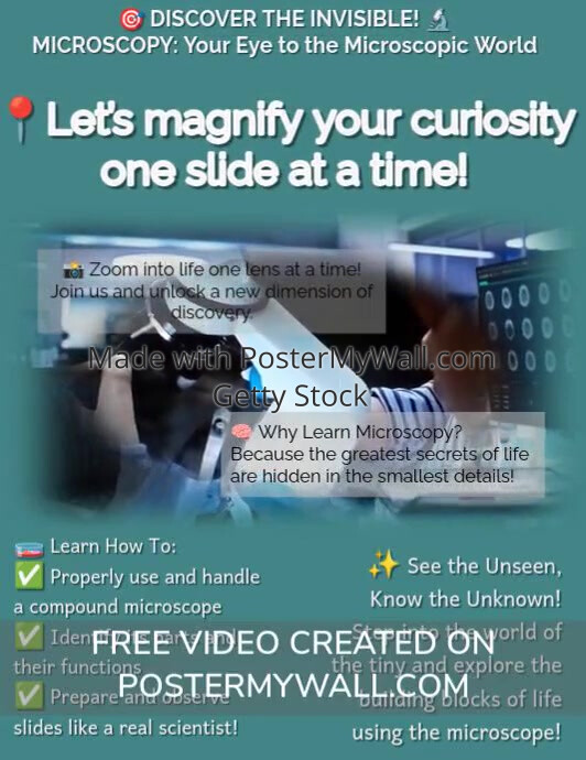 microscopy | PosterMyWall
